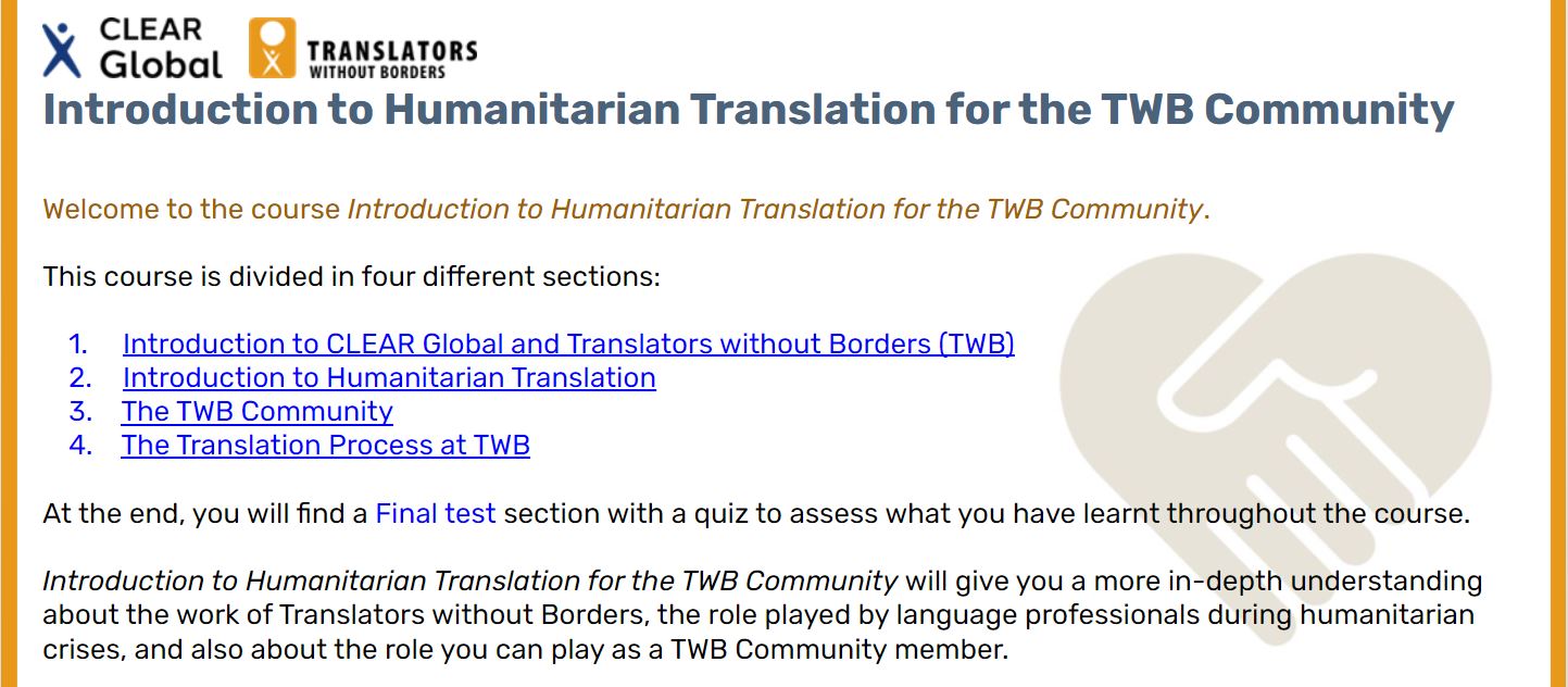 Translators without Borders